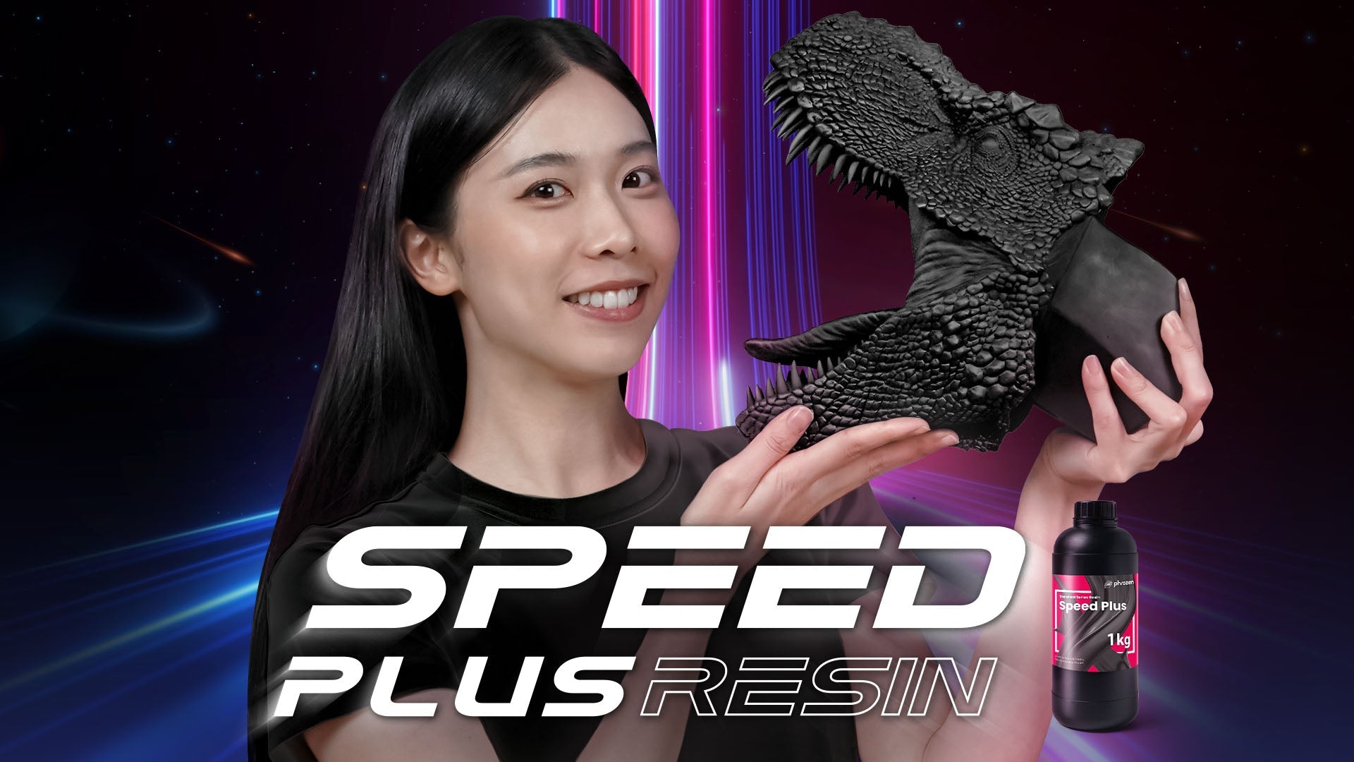 Phrozen Speed Plus Black Resin | High-Speed Printing with Superior ...